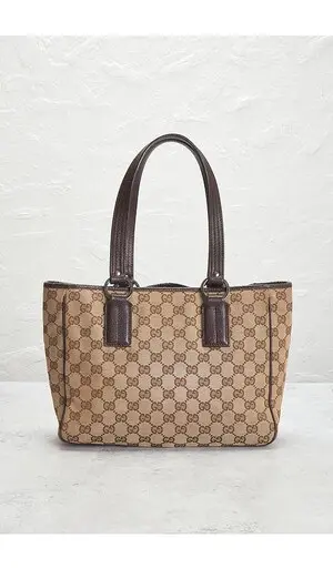 FWRD RENEW Gucci Gg Canvas Tote Bag