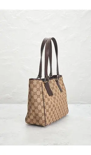 FWRD RENEW Gucci Gg Canvas Tote Bag