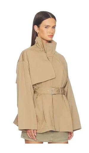 FRAME The Short Field Trench - Tan
