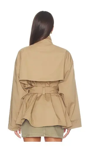 FRAME The Short Field Trench - Tan
