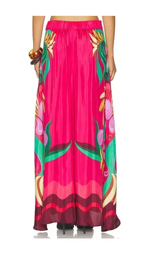 Farm Rio Printed Flowy Pants