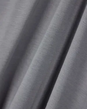 Giorgio Armani Crew-neck T-shirt In Stretch Viscose Jersey - Grey
