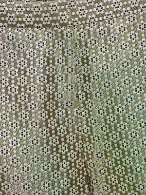 Maje Silver-tone Floral-jacquard Straight-leg Trousers