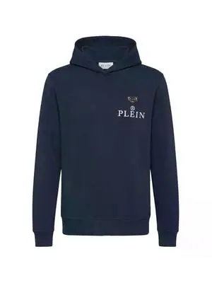 Philipp Plein Logo Plaque Hoodie