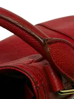 Burberry Hernville Leather Shoulder Bag