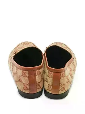 Gucci Jordaan Horsebit Loafers - Neutrals