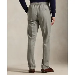 Ralph Lauren Pleated Wool Flannel Trouser