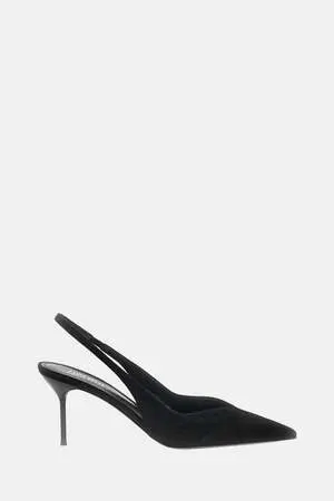 Paris Texas Paris Texas Lidia Slingback 70 Stiletto Heel Shoes Nero