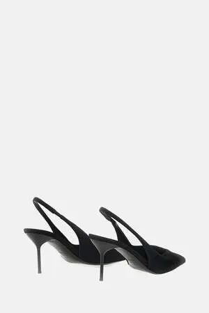 Paris Texas Lidia Slingback 70 Stiletto Heel Shoes - Nero