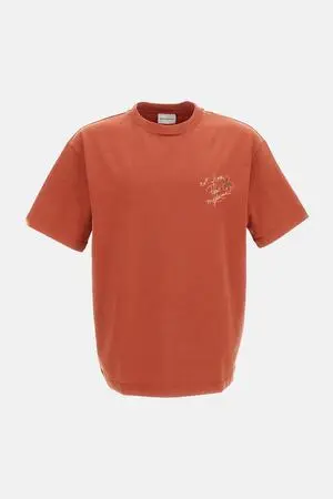 Drole De Monsieur Esquisse Slogan T-shirt - Marrone
