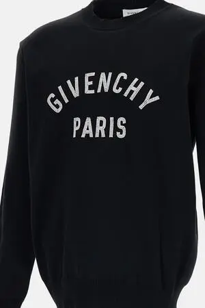 Givenchy Crew Neck Sweater With Embellishments