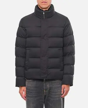 Herno Arenelle And Synthetic Fur Bomber Jacket