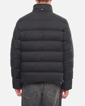 Herno Arenelle And Synthetic Fur Bomber Jacket