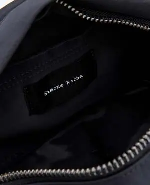 Simone Rocha Embellished Bow Messenger Bag