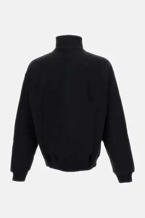 Jacquemus Le Camionneur Gros Grain" Zip Sweatshirt - Nero