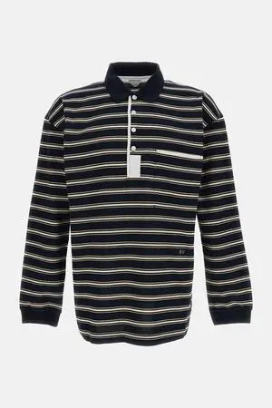 Bottega Veneta POLO A RIGHE Blu