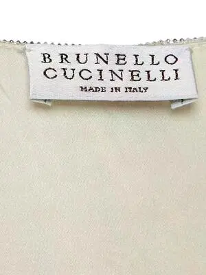 Brunello Cucinelli Belted Midi Dress