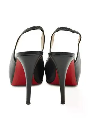CHRISTIAN LOUBOUTIN Private Number Peep-toe Sandals