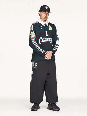 ADIDAS X WILLY CHAVARRIA Long Sleeve Rugby Polo Shirt