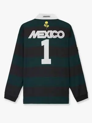 ADIDAS X WILLY CHAVARRIA Long Sleeve Rugby Polo Shirt