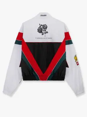 ADIDAS X WILLY CHAVARRIA Embroidered Recycled Polyester Jacket