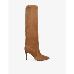Paris Texas Stiletto 60 Knee-high Velvet Boots
