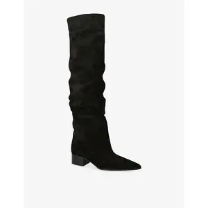 Khaite Andee Knee-high Suede Boots