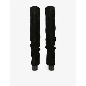 Khaite Andee Knee-high Suede Boots