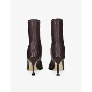 ALEVI MILANO Etiennne 75 Ankle Leather Boots