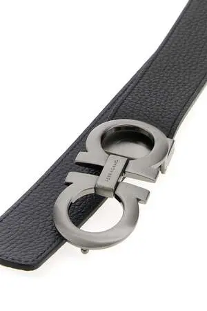FERRAGAMO Leather Reversible Belt
