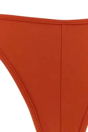 REINA OLGA Coral Stretch Nylon Splash Bikini Bottom