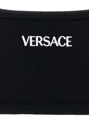 Versace Stretch Cotton Bra