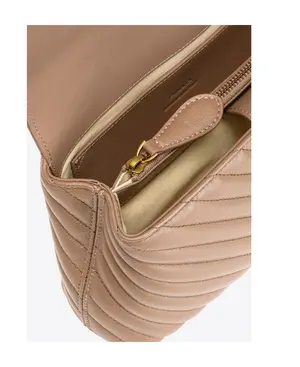 Pinko Love Lady Puff Classic Logo Plaque Crossbody Bag