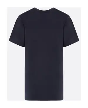 Maison Kitsuné Logo Printed Crewneck T-shirt