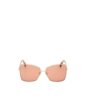 Max Mara Butterfly Frame Sunglasses - Nude