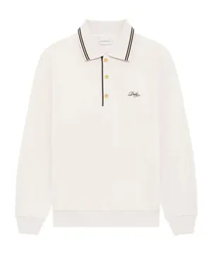 Drole De Monsieur Long-sleeved Polo Shirt