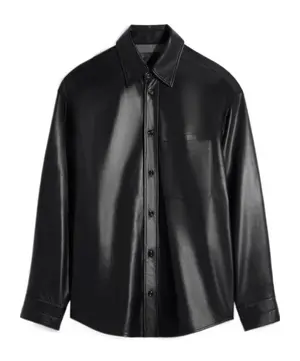 LEMAIRE Pocket Overshirt - Black