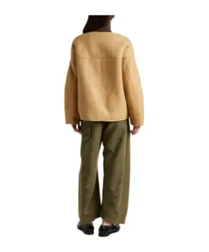 Polo Ralph Lauren Reversible Leather And Shearling Jacket
