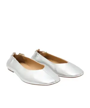 A.p.c. Square-toe Leather Ballet Flats