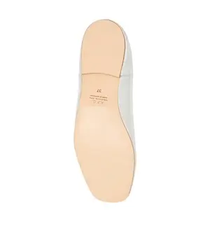 A.p.c. Square-toe Leather Ballet Flats