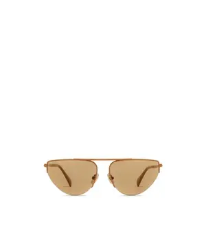 Max Mara Aviator Sunglasses - Light Brown