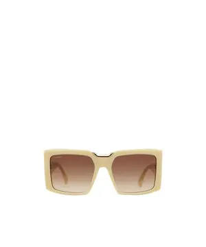 Max Mara Square Frame Sunglasses - White