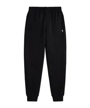 Ralph Lauren Tapered Drawstring Sweatpants - Black