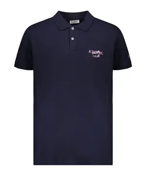 Iceberg Short-sleeved Polo Shirt - Black