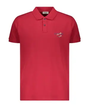 Iceberg Short-sleeved Polo Shirt - Red