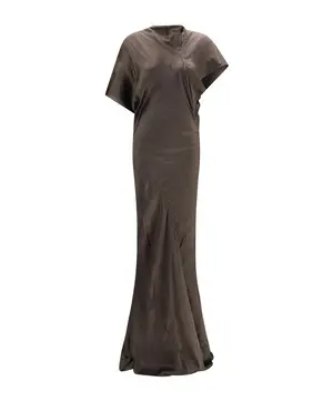 Rick Owens Seb Draped Maxi Dress