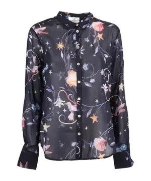 FORTE_FORTE Long Sleeve Printed Shirt