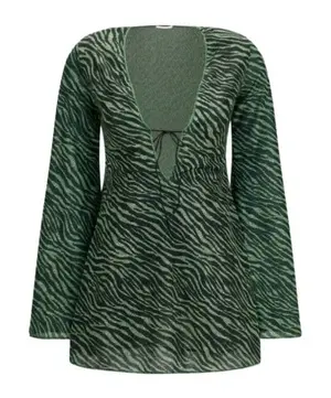 Oseree Plain Day Dresses