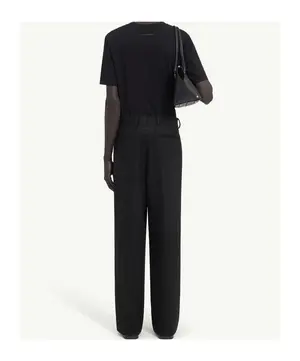 MAISON MARGIELA Soft Flannel Pleated Trousers