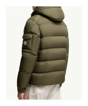 Moncler Maya 70 Hooded Short Down Jacket